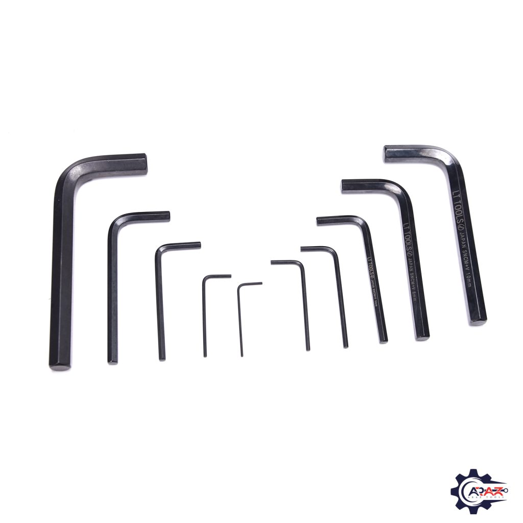 خرید و قیمت ست آچار آلن شش گوش لایت کوتاه - فروشگاه اینترنتی ابزار آراز